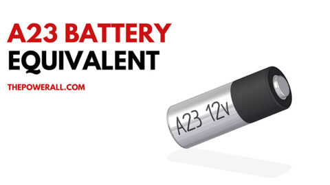 A23 Battery Equivalent - Is It LR23A, 23AE Or MN21/23?